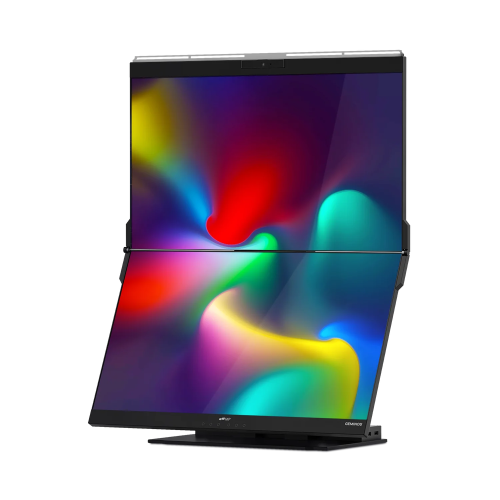Geminos Series Touch Stacked Dual Screen Monitor for Laptop | Mobile Pixels